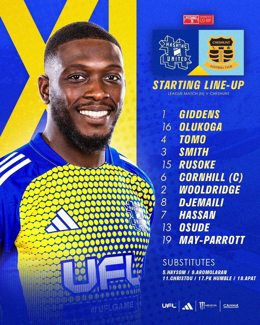 Hashtag United 1–0 Cheshunt (01.02.2025) | Hashtag United Wiki | Fandom