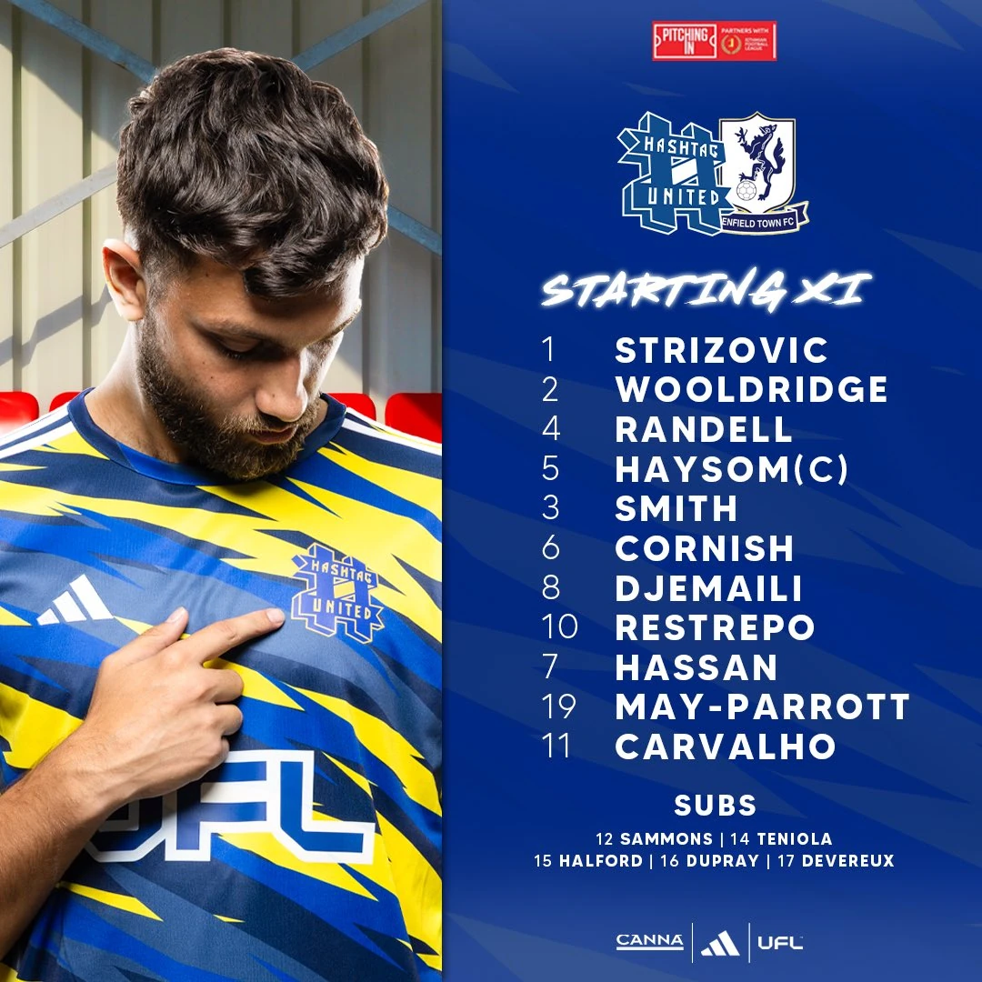 Hashtag United 3–3 Enfield Town (20.01.2024) | Hashtag United Wiki | Fandom