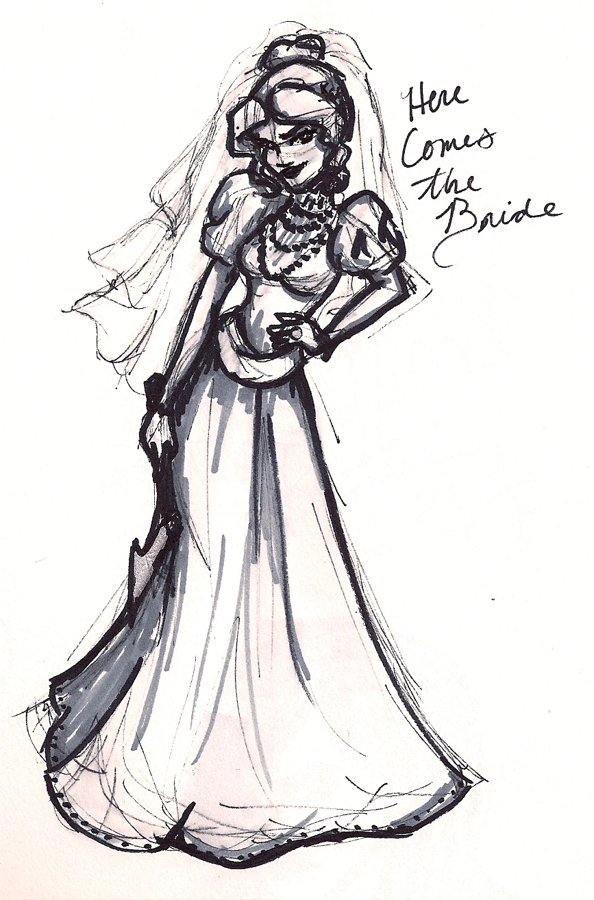 ‘Here comes the Bride’ | Haunted Mansion Wiki | Fandom