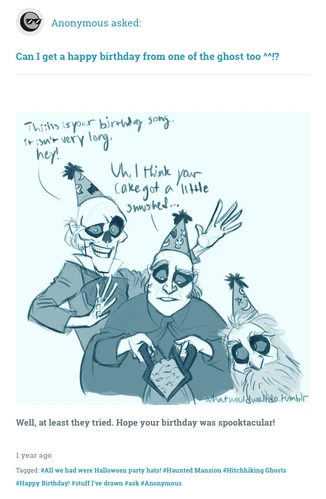 EMM ASK 140 | Haunted Mansion Wiki | Fandom