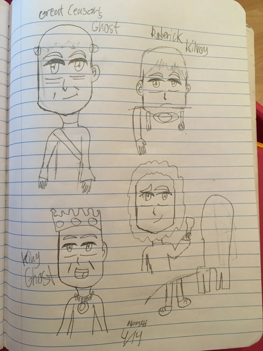 Roderick, Great Caesar's Ghost and the Ghosts | Haunted Mansion Wiki ...