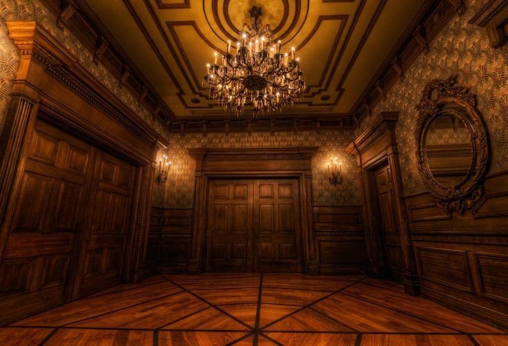 Haunted Mansion Foyer Wallpaper