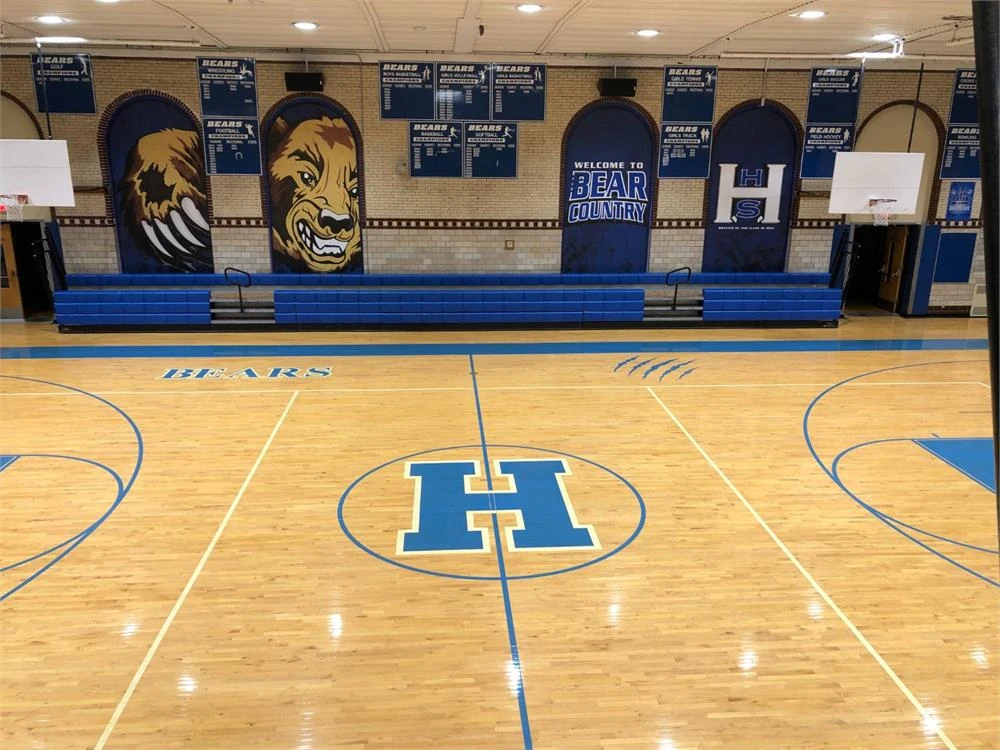 HHS Gym Floor Renovation 2022 | Hawthorne Public Schools Wiki | Fandom