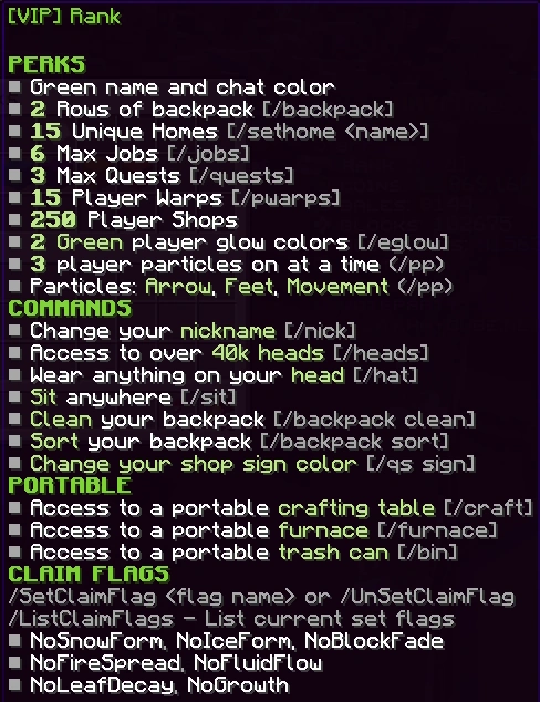 Donor Ranks | Haycube Server Wiki | Fandom