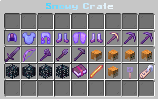 Snowy Crate (2023) | Haycube Server Wiki | Fandom