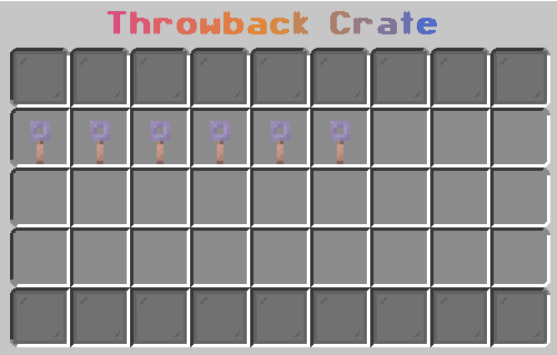 Throwback Crate | Haycube Server Wiki | Fandom