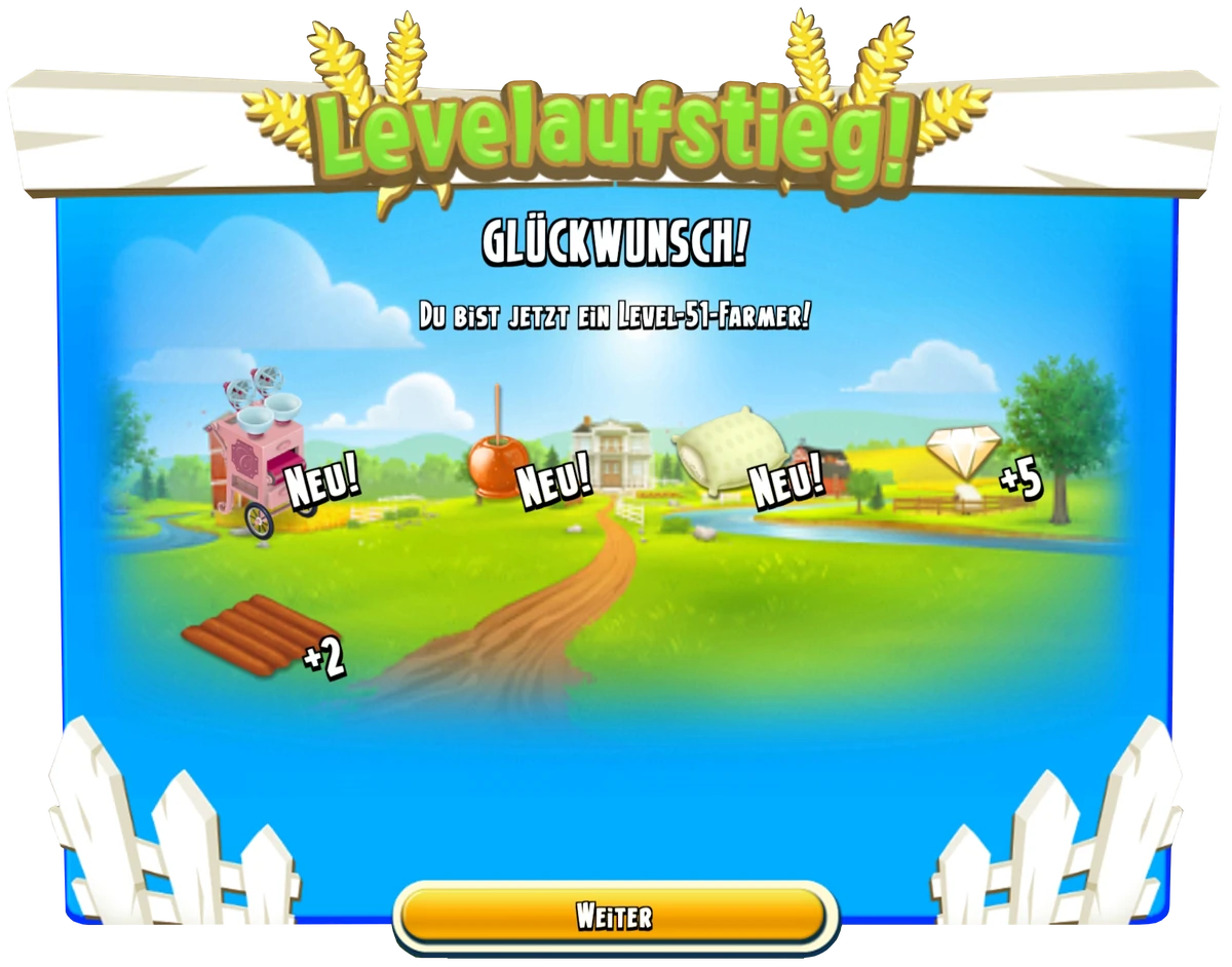Level/Farmlevel 51 - 75 | Hay Day Wiki | Fandom
