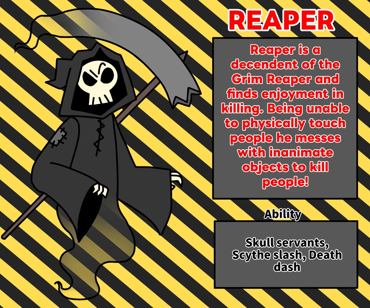 Reaper | Hazard inc. Wiki | Fandom