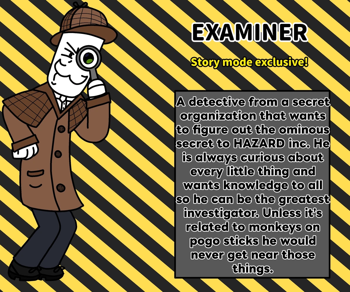 Examiner | Hazard inc. Wiki | Fandom