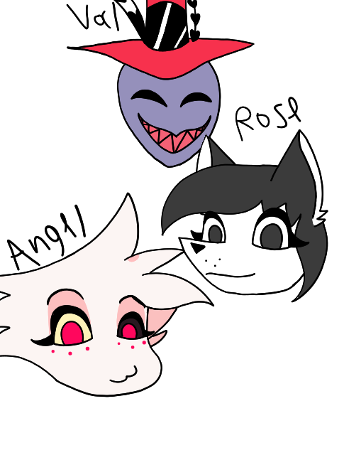 Rose Wolf's Gallery | Hazbin Hotel Fanon Wiki | Fandom