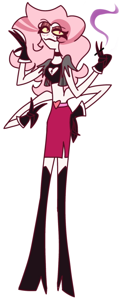 Angel Dust (Fanon; redesign) | Hazbin Hotel Fanon Wiki | Fandom