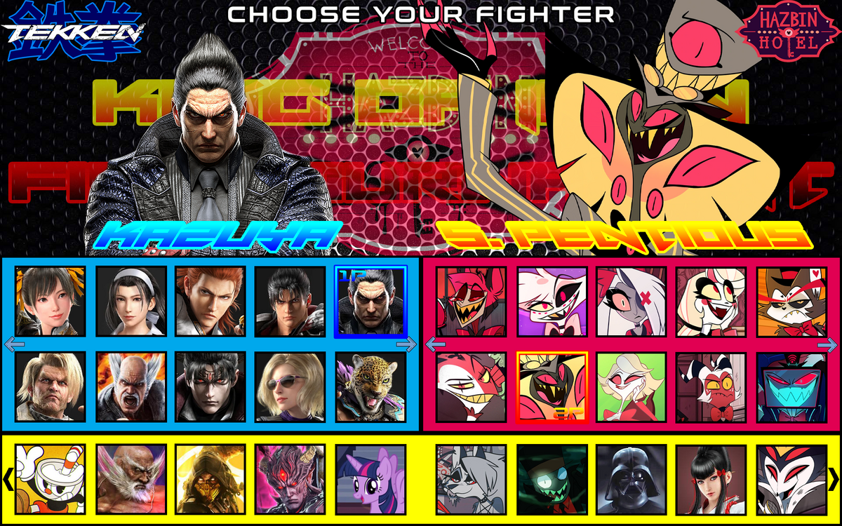 Tekken X Hazbin Hotelcharacters Tekken X Hazbin Hotel Wiki Fandom