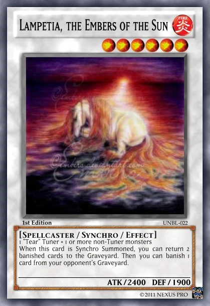 Lampetia, the Embers of the Sun | Hippocampus's CCG Wiki | Fandom