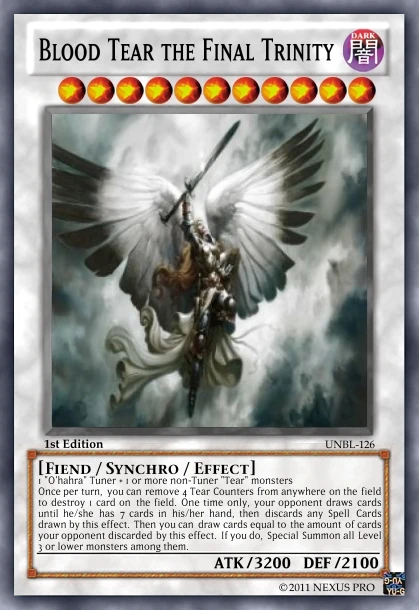 Blood Tear the Final Trinity | Hippocampus's CCG Wiki | Fandom