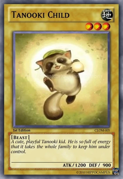 Tanooki Child | Hippocampus's CCG Wiki | Fandom