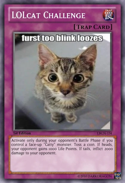 LOLcat Challenge | Hippocampus's CCG Wiki | Fandom