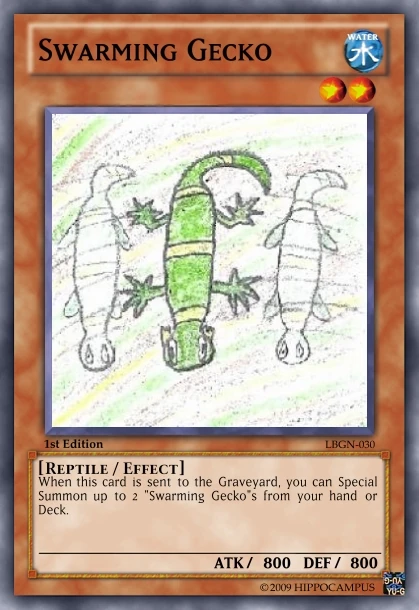 Swarming Gecko | Hippocampus's CCG Wiki | Fandom