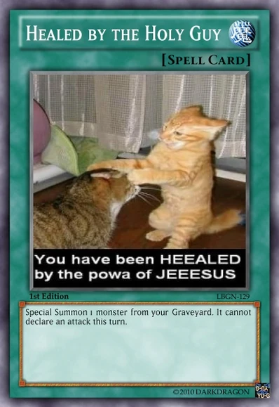 Healed by the Holy Guy | Hippocampus's CCG Wiki | Fandom