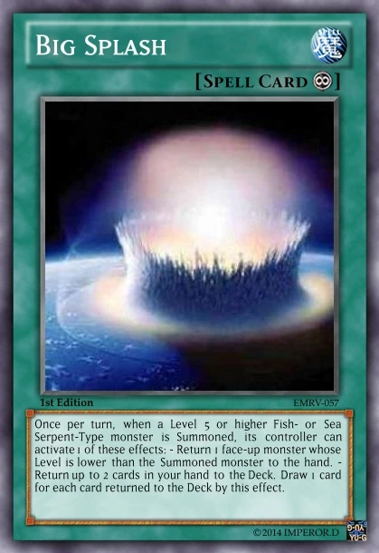 Big Splash | Hippocampus's CCG Wiki | Fandom