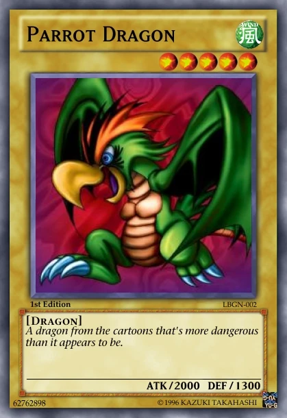Parrot Dragon | Hippocampus's CCG Wiki | Fandom