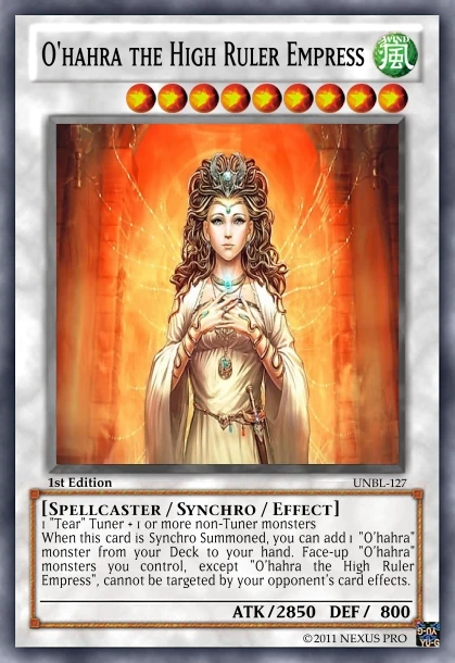 O'hahra the High Ruler Empress | Hippocampus's CCG Wiki | Fandom