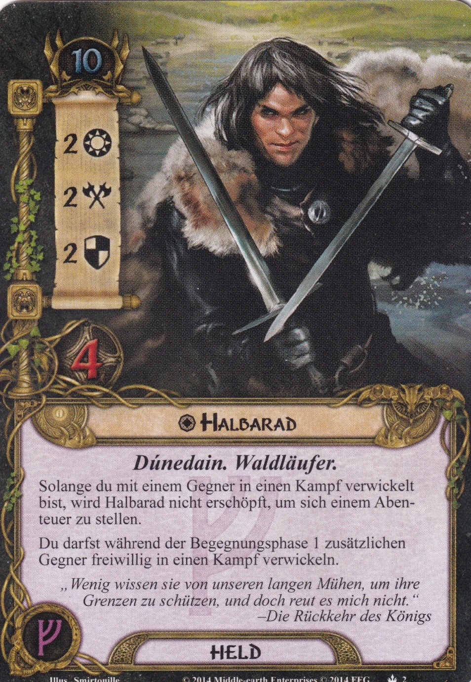 Halbarad | Der Herr der Ringe: Das Kartenspiel Wiki | Fandom