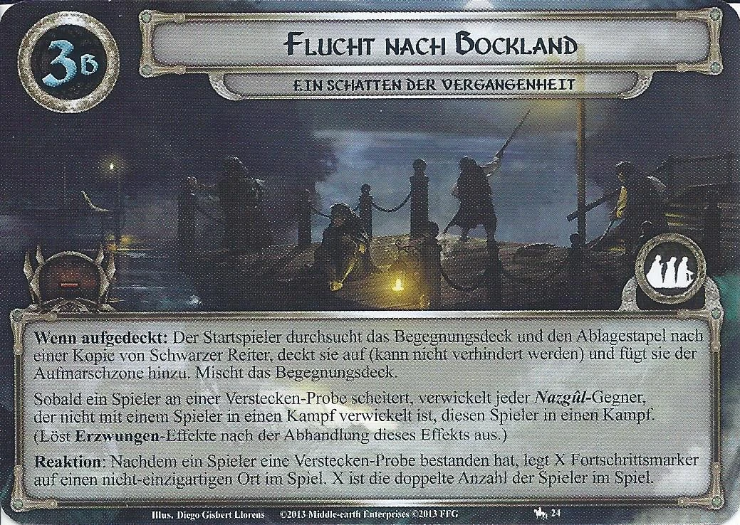 Flucht nach Bockland | Der Herr der Ringe: Das Kartenspiel Wiki | Fandom