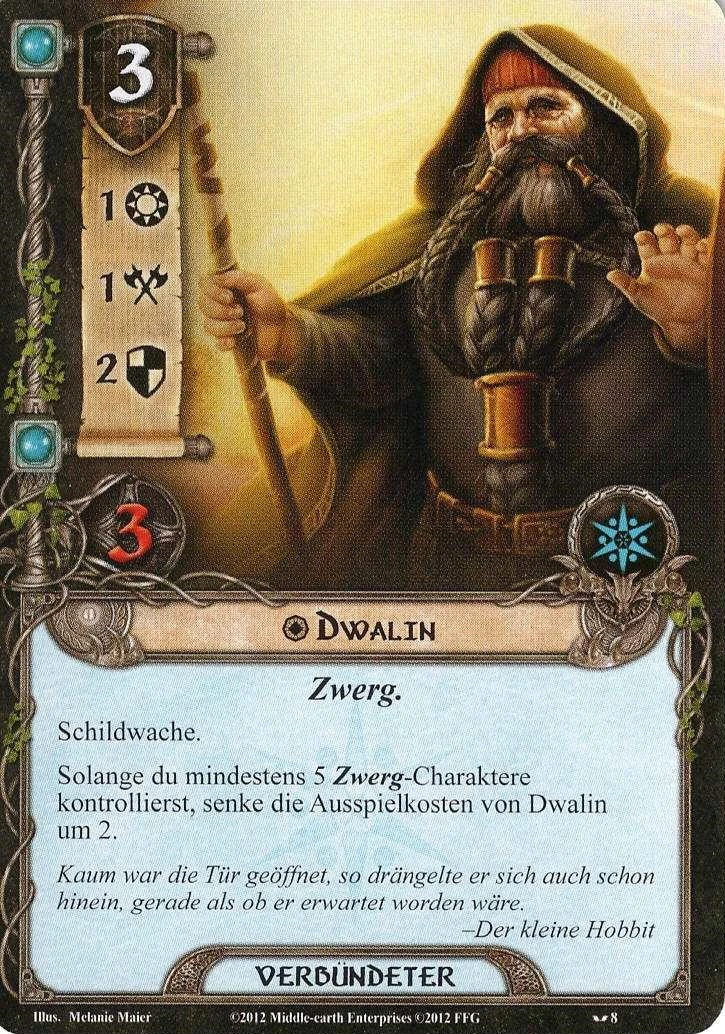 Dwalin (Verbündeter) | Der Herr der Ringe: Das Kartenspiel Wiki | Fandom