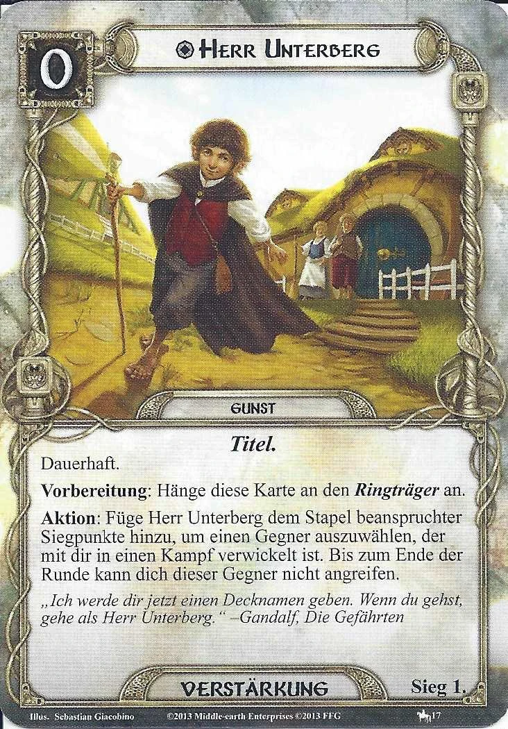 Herr Unterberg | Der Herr der Ringe: Das Kartenspiel Wiki | Fandom