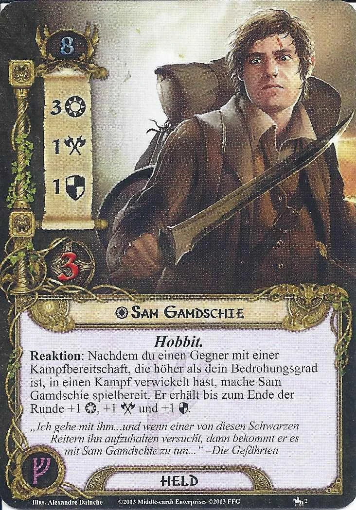 Sam Gamdschie | Der Herr der Ringe: Das Kartenspiel Wiki | Fandom