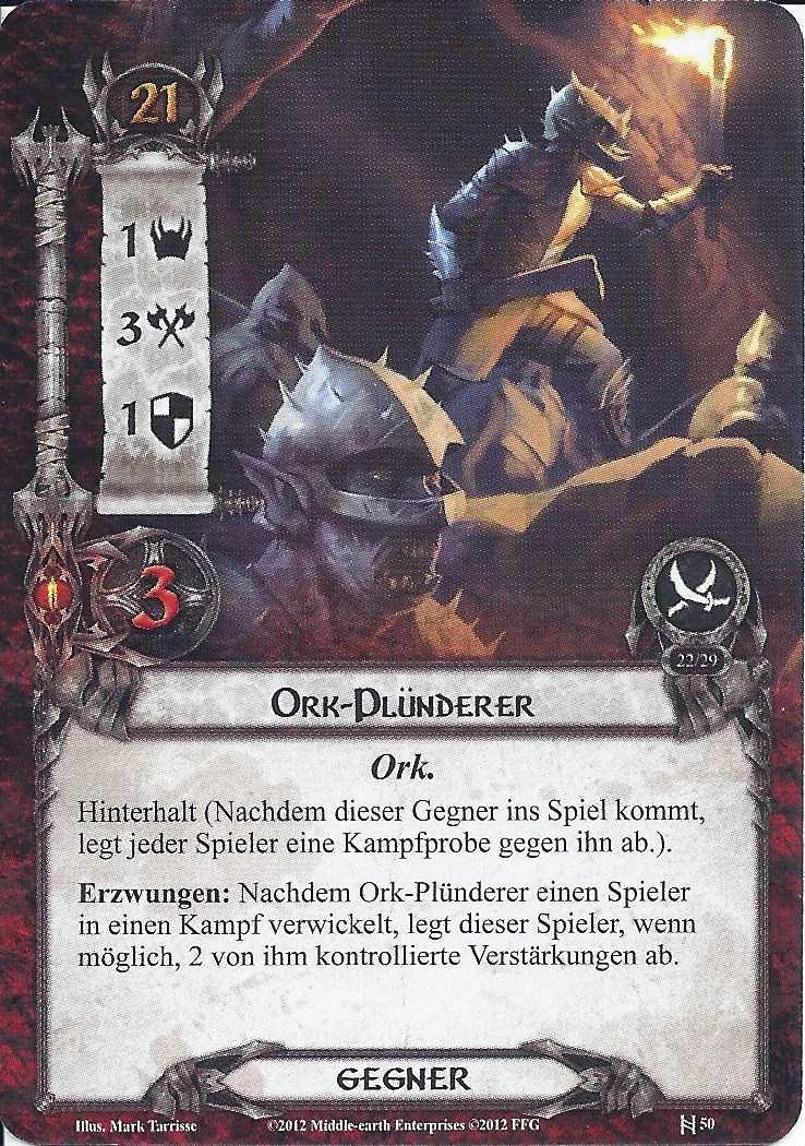 Ork-Plünderer | Der Herr der Ringe: Das Kartenspiel Wiki | Fandom