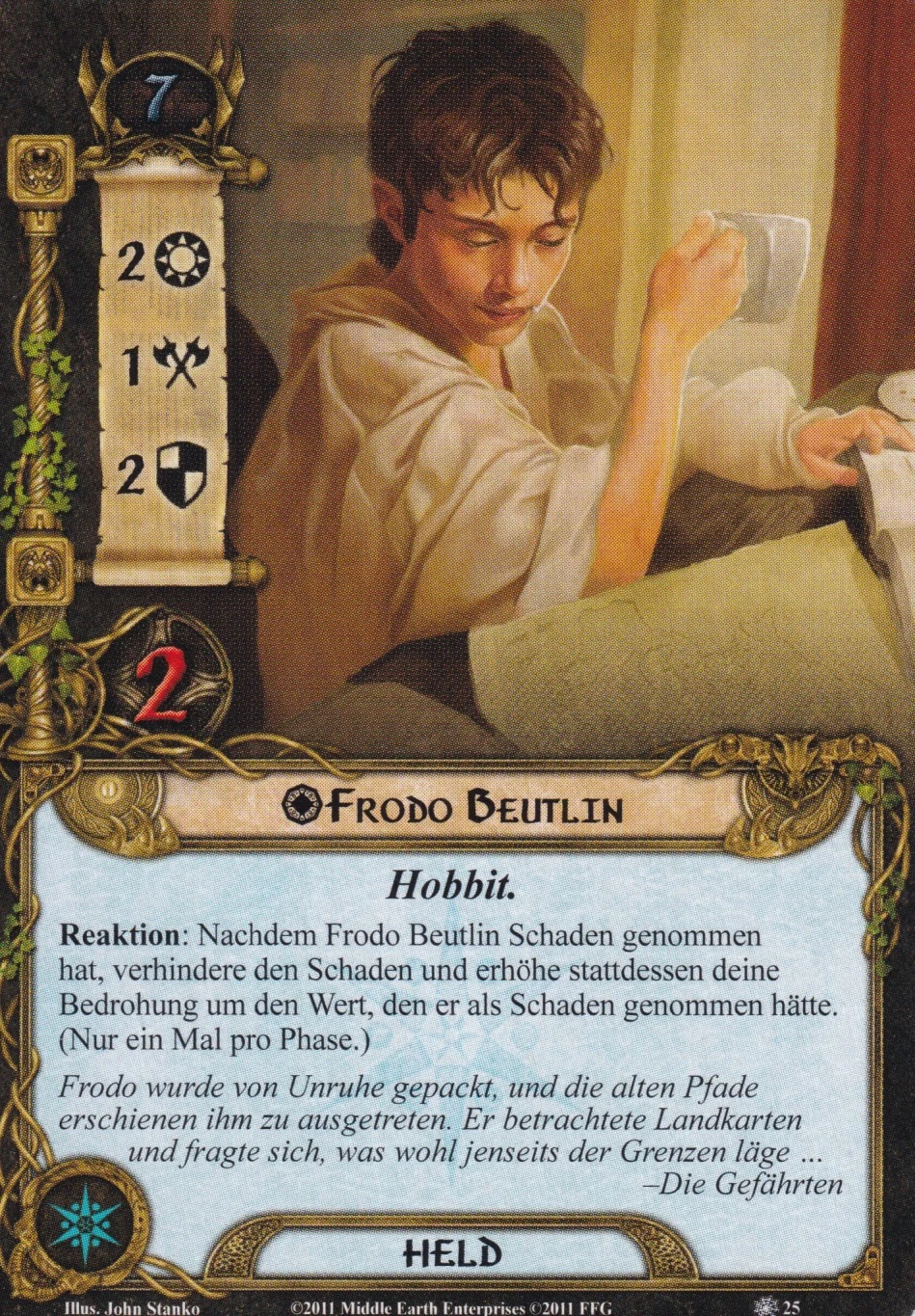 Frodo Beutlin (Geist) | Der Herr der Ringe: Das Kartenspiel Wiki | Fandom