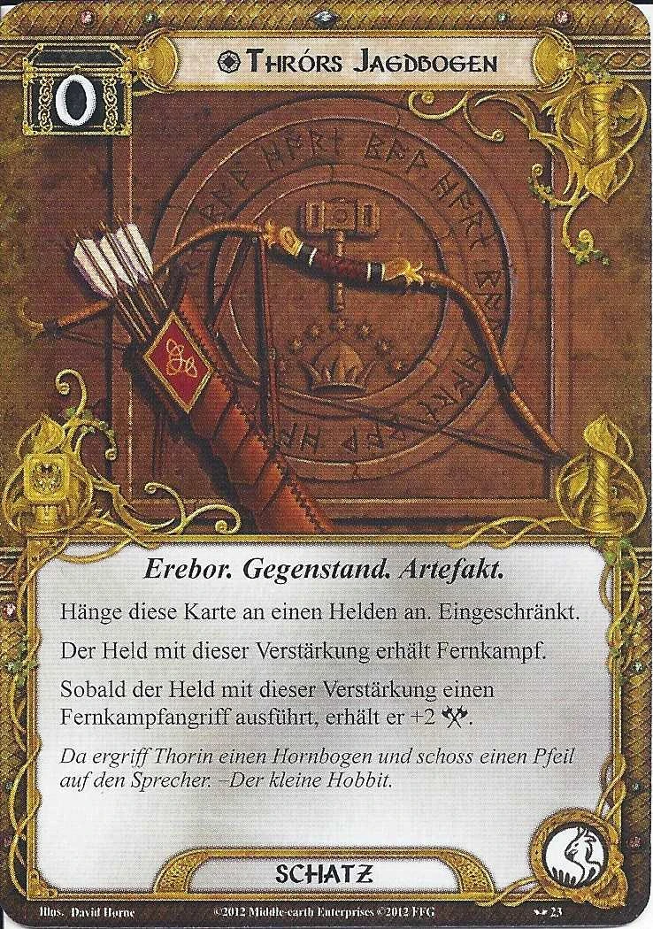 Thrórs Jagdbogen | Der Herr der Ringe: Das Kartenspiel Wiki | Fandom