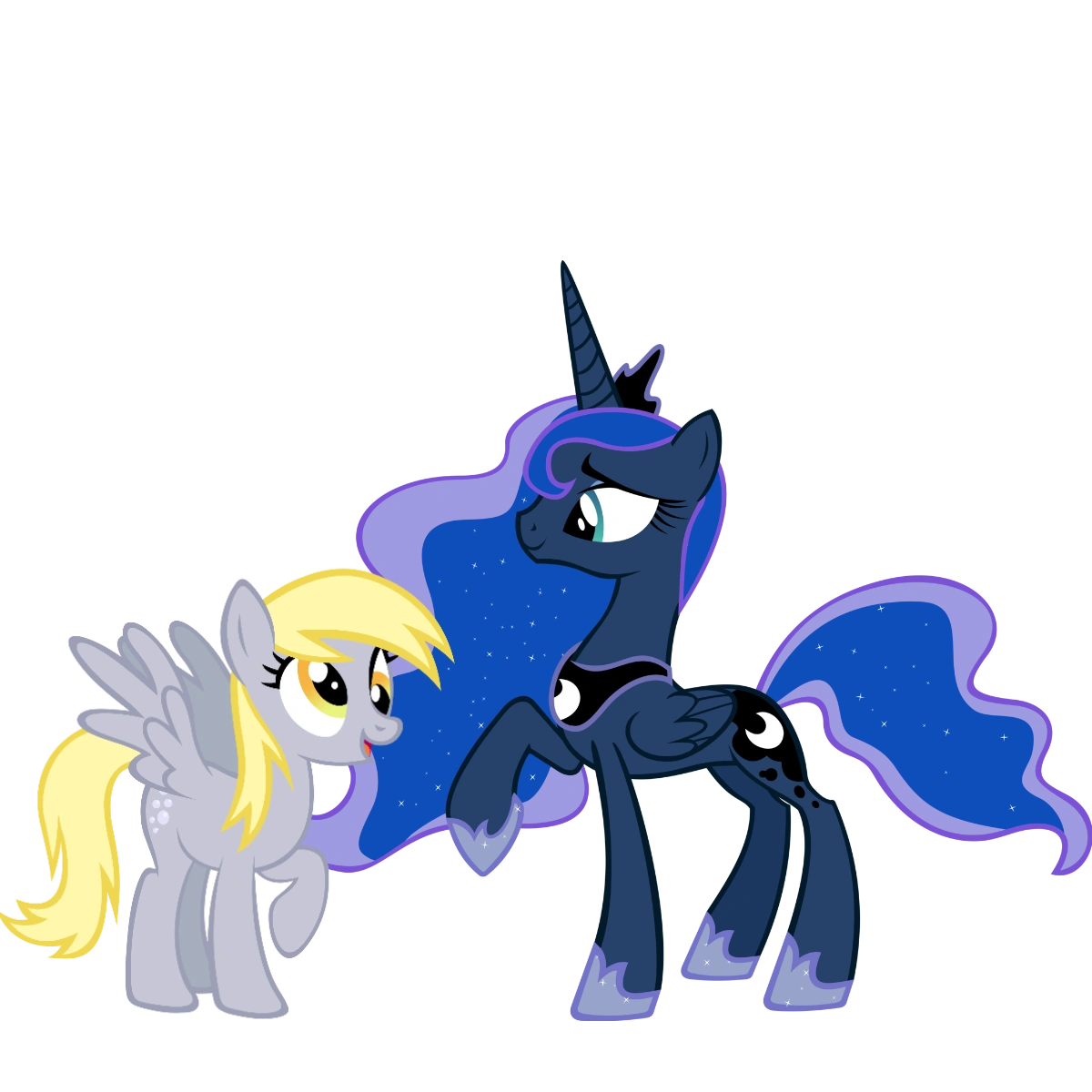 Princess Luna/Derpy Hooves (HamiltrashLAMS) | The Headcanon Island Wiki ...