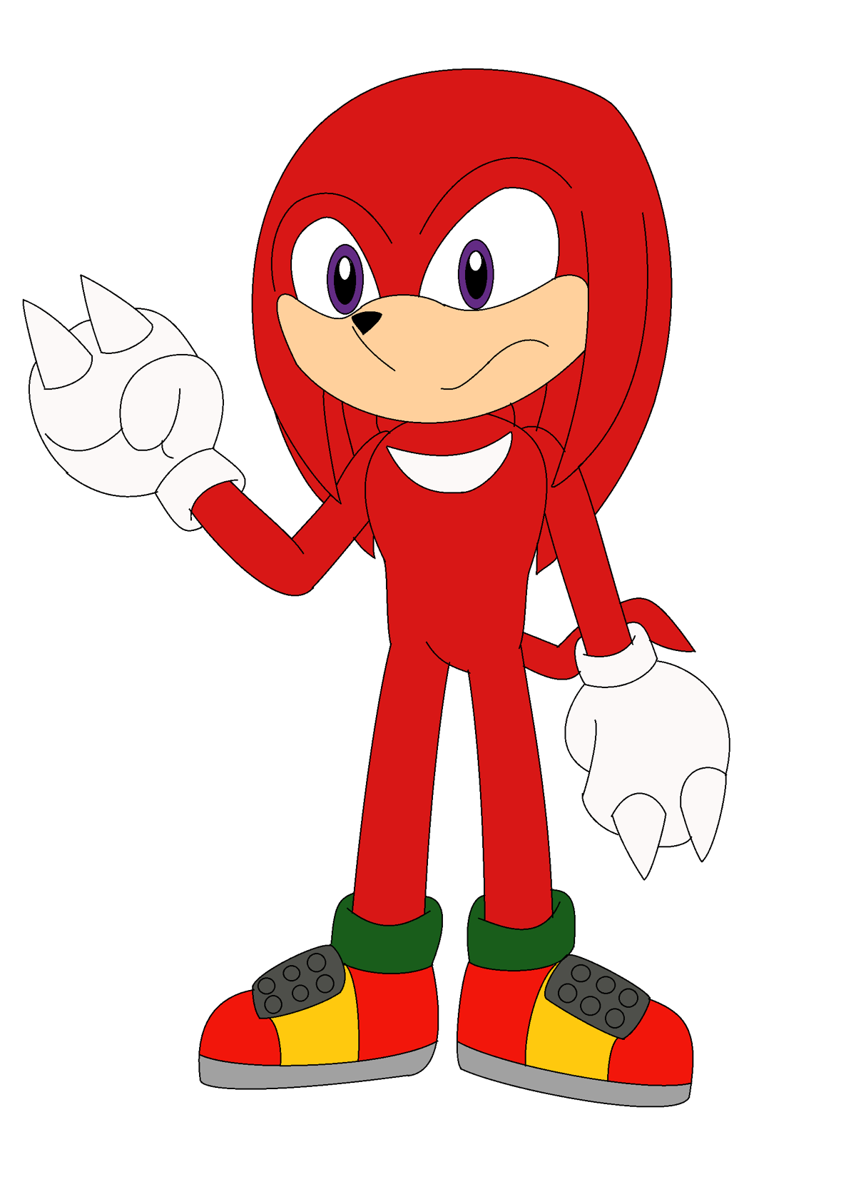 Knuckles the Echidna (Return of Underground) | The Headcanon Island ...