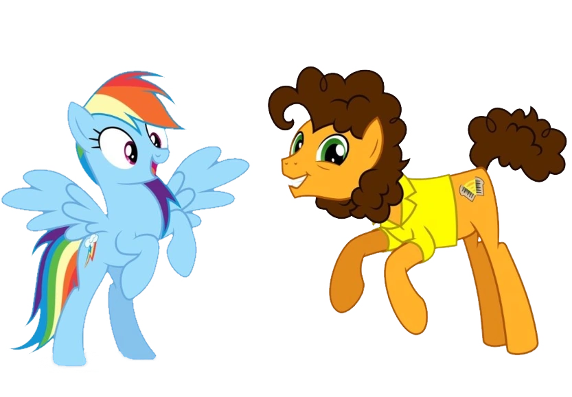 Cheese Sandwich And Rainbow Dash