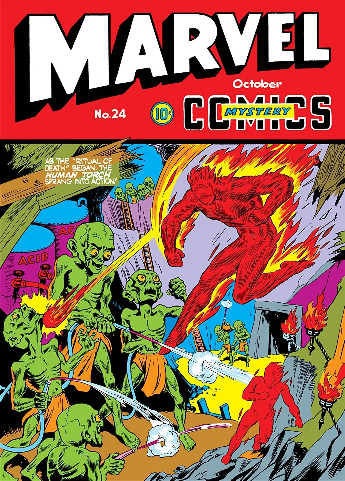 Marvel Mystery Comics 24 | Headhunter's Holosuite Wiki | Fandom