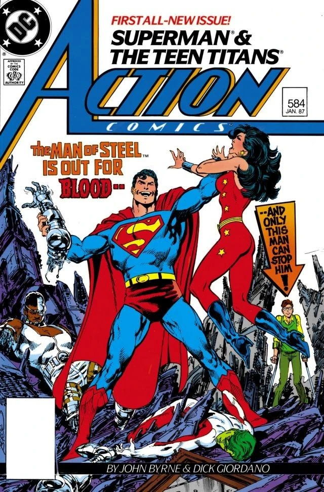 Action Comics 584 | Headhunter's Holosuite Wiki | Fandom