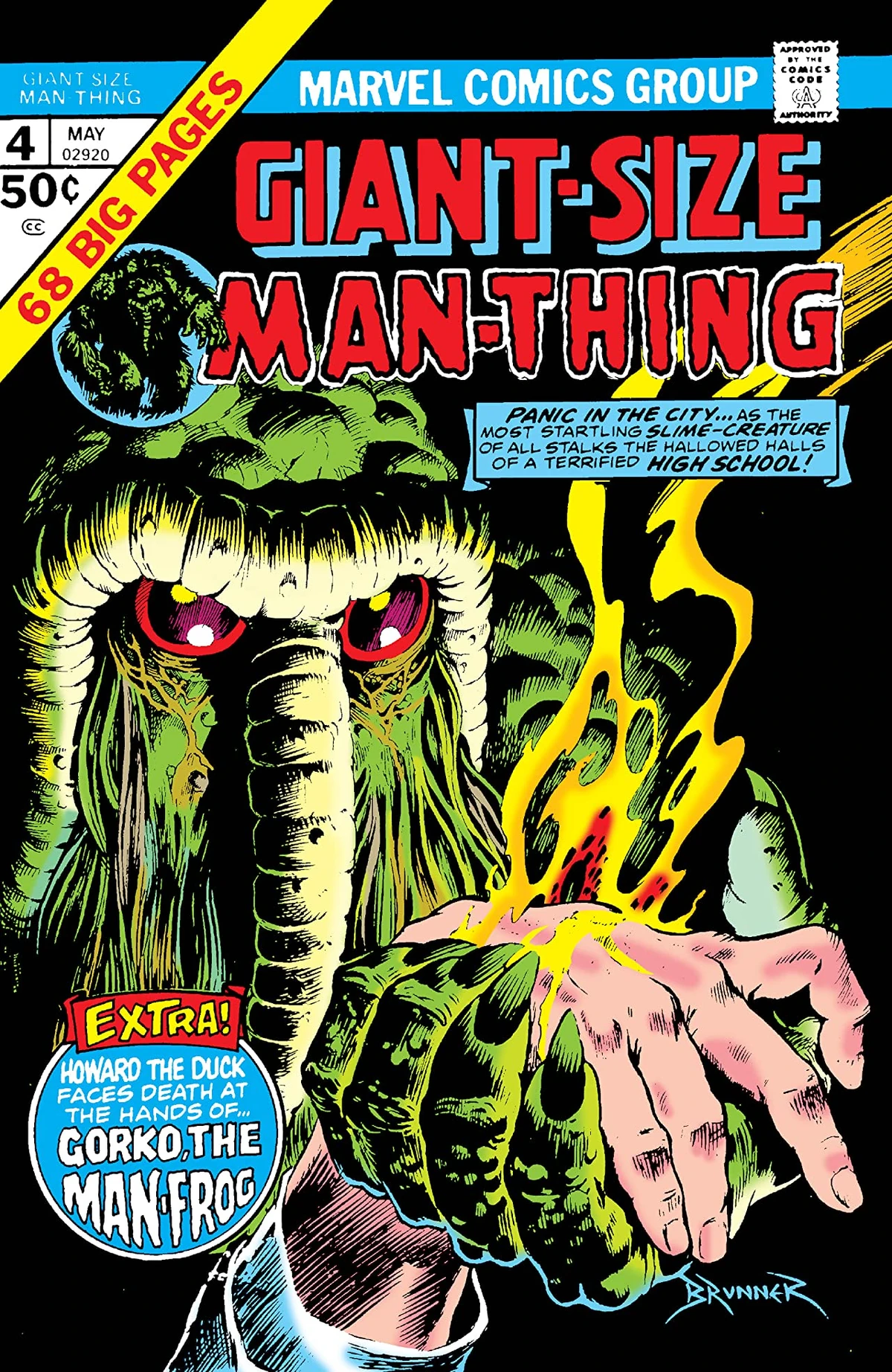 Giant-Size Man-Thing 4 | Headhunter's Horror House Wiki | Fandom