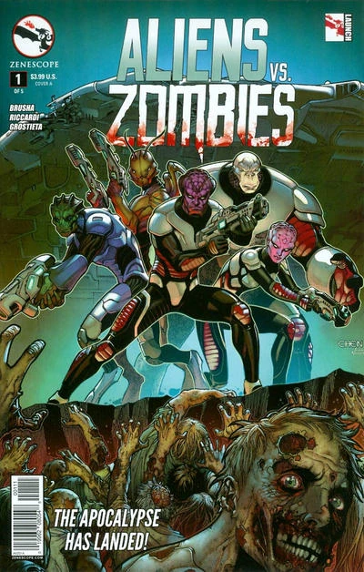 Aliens vs. Zombies Vol 1 | Headhunter's Horror House Wiki | Fandom
