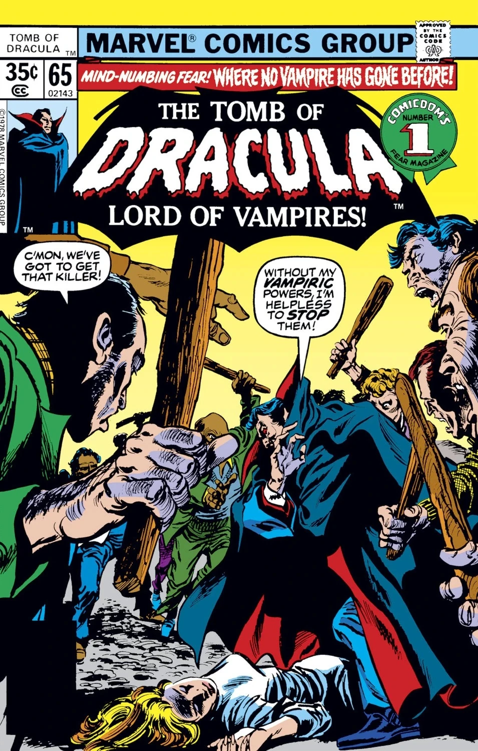 Tomb of Dracula 65 | Headhunter's Horror House Wiki | Fandom