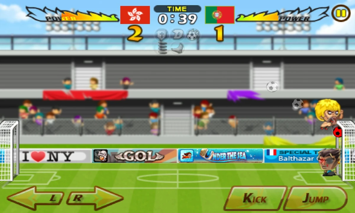 Sky Kick Shot | Head Soccer Wiki | Fandom