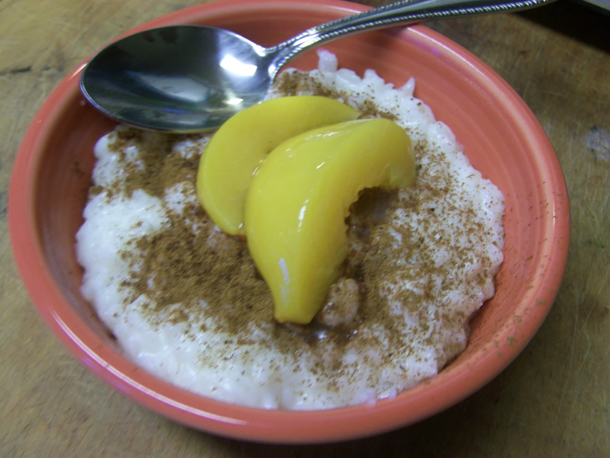 Peaches and Rice | Healthy Recipes Wiki | Fandom
