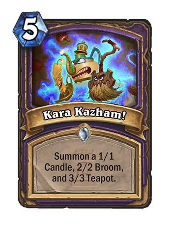 Kara Kazham! | Hearthstone: Heroes of Warcraft Wiki | Fandom