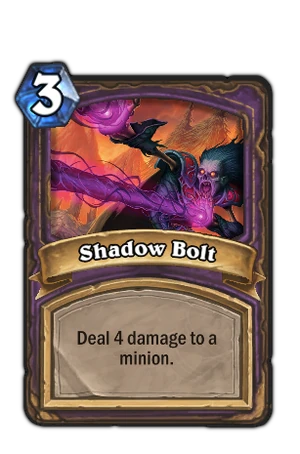 Shadow Bolt | Hearthstone: Heroes of Warcraft Wiki | Fandom