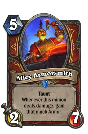 Alley Armorsmith | Hearthstone: Heroes of Warcraft Wiki | Fandom