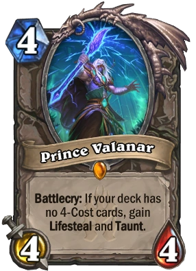 Prince Valanar | Hearthstone: Heroes of Warcraft Wiki | Fandom