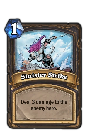 Sinister Strike | Hearthstone: Heroes of Warcraft Wiki | Fandom