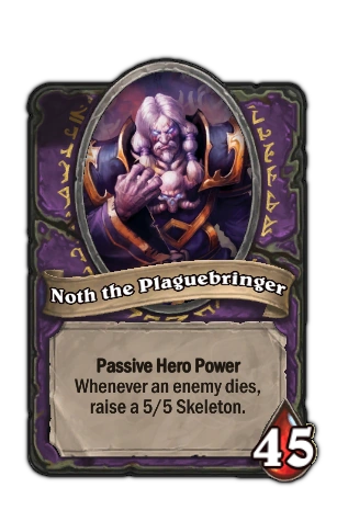 Noth the Plaguebringer (heroic) | Hearthstone: Heroes of Warcraft Wiki ...