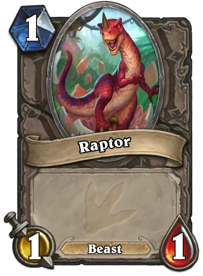 Raptor | Hearthstone: Heroes of Warcraft Wiki | Fandom